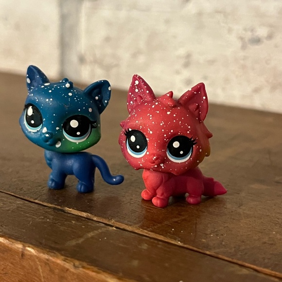 Littlest Pet Shop | Toys | Mini Littlest Pet Shop Lps Pair Of 2 Cosmic ...
